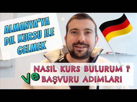 DİL KURSU İLE ALMANYA’YA GELMEK.. (Hem Oku Hem Çalış)