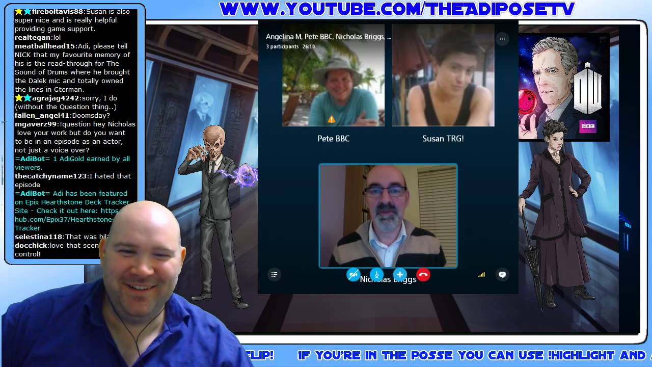 Doctor Who Legacy with NICHOLAS BRIGGS - voice of the Daleks! - YouTube