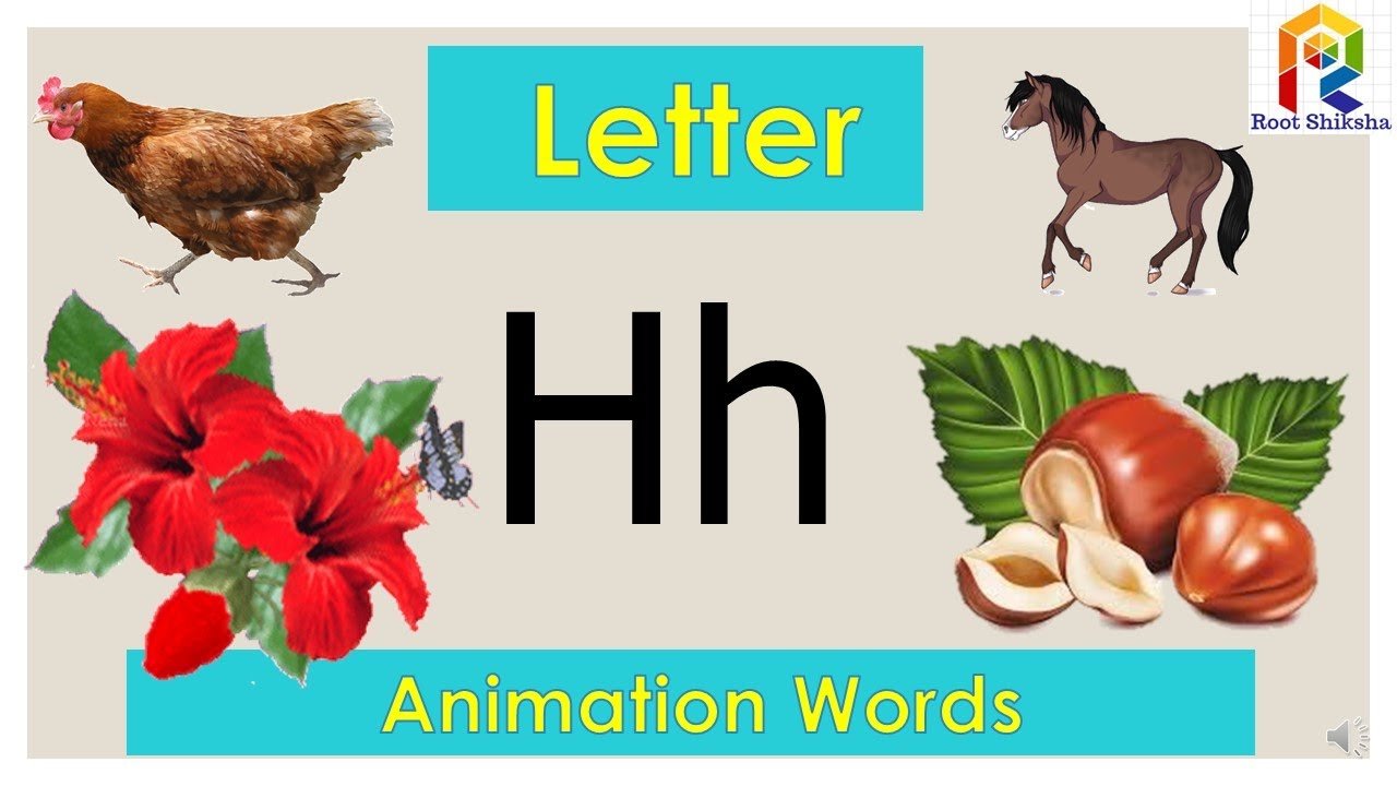Words Starting With Letter H | ABCD part H | Words that start with ...