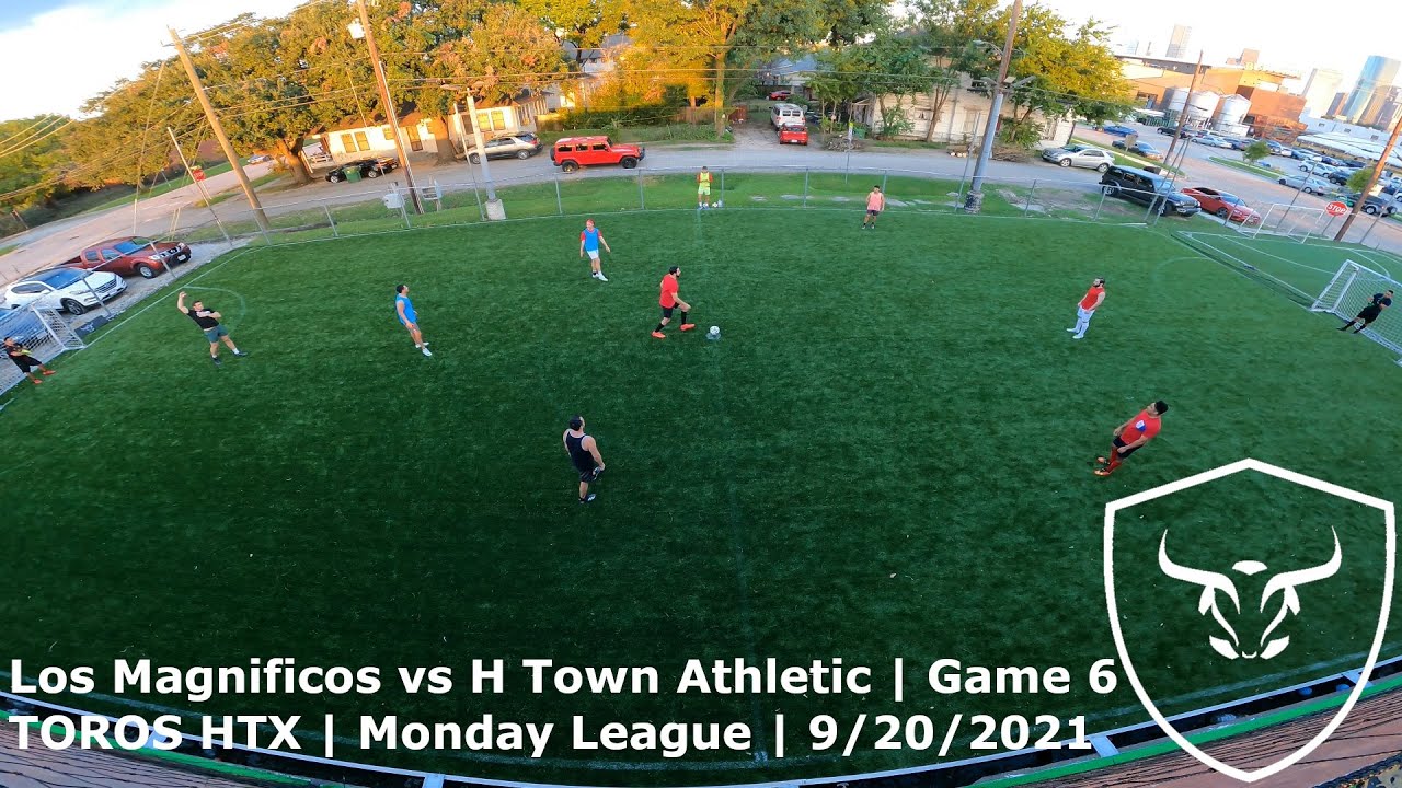 Los Magnificos vs H Town Athletic | Toros HTX ⚽ Monday League 🥅 9/20 ...
