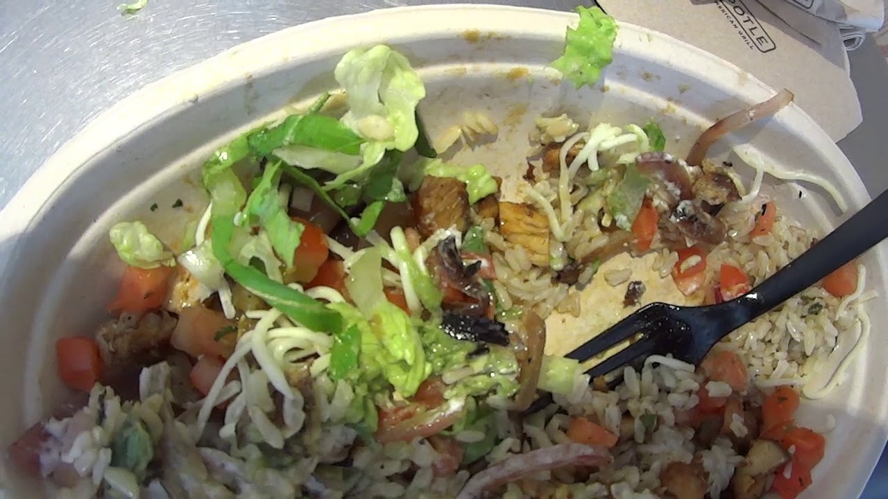 Chipotle For Lunch - YouTube