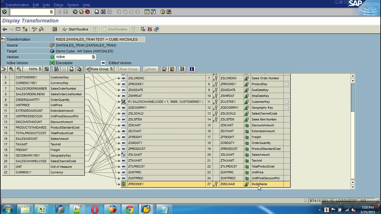 Day14 SAP BW: End Routine Part 1 - YouTube