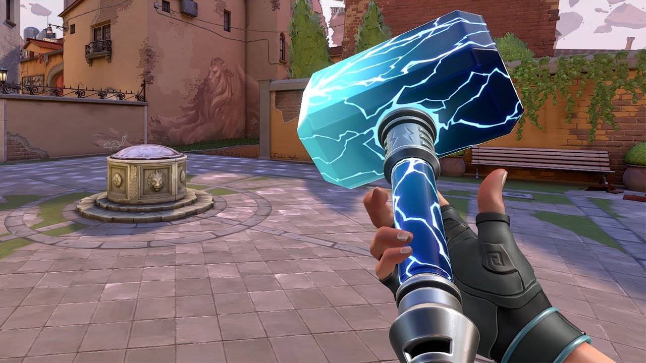 Skin「SMITE HAMMER」In Game Showcase【 VALORANT 】 - YouTube