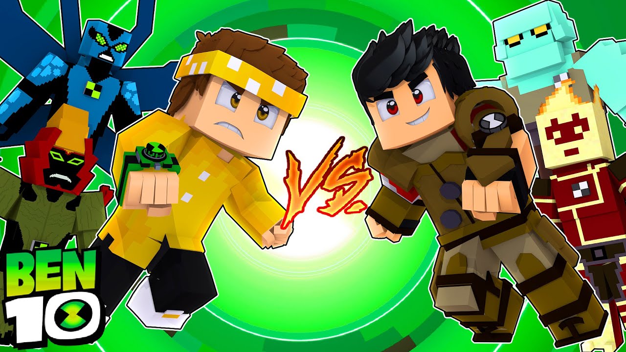 Minecraft: OMNITRIX RECALIBRADO vs OMNITRIX SAMURAI - BEN 10 ADDON 2 Ep ...