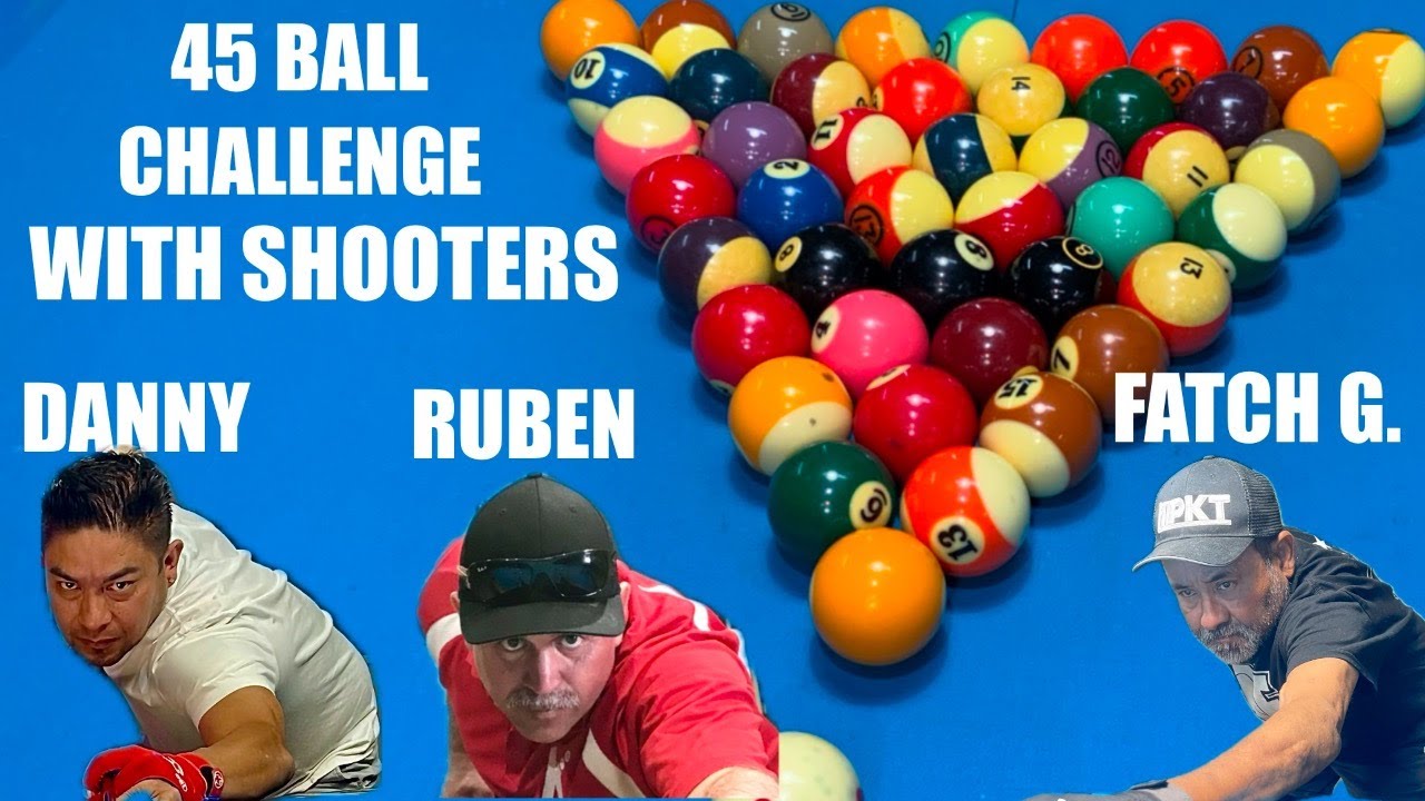 Shooters take on 45 Ball Challenge. - YouTube