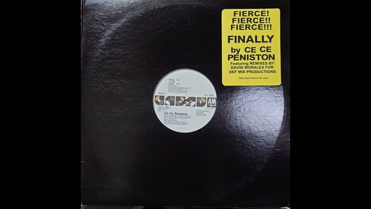 Ce Ce Peniston - Finally (12'' Mix) - YouTube Music