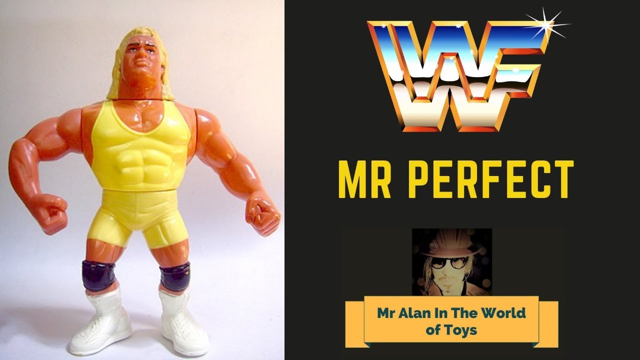WWF Hasbro Action Figure Mr Perfect Review - YouTube