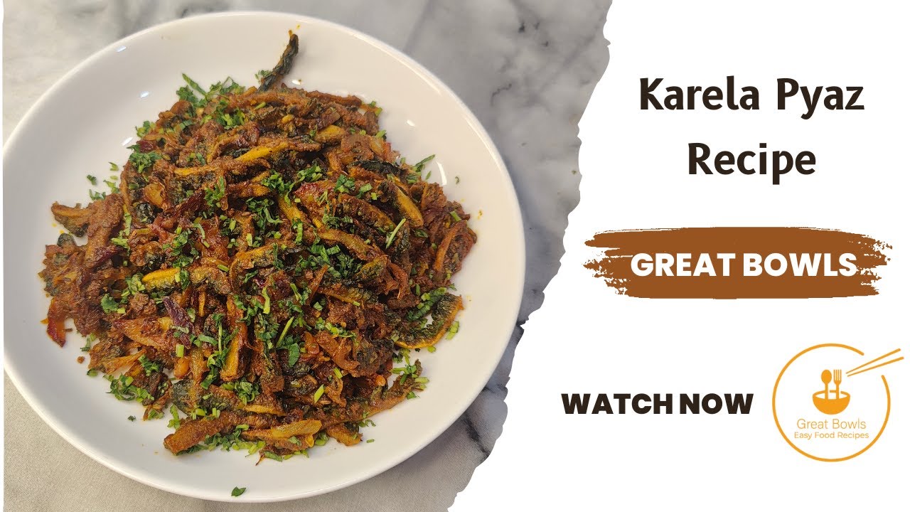 Karela Pyaz Recipe | Bitter Gourd Onions Recipe - YouTube