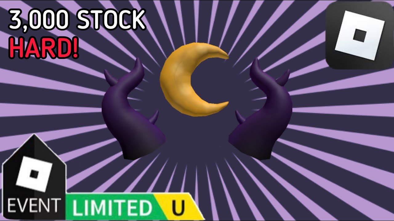 [FREE LIMITED UGC] How to get the MOON HORNS in AFK For UGC (ROBLOX ...