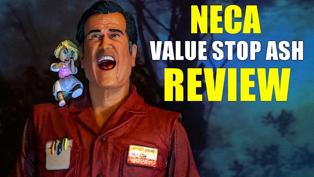 NECA VALUE STOP ASH REVIEW ( ASH VS EVIL DEAD ) - YouTube