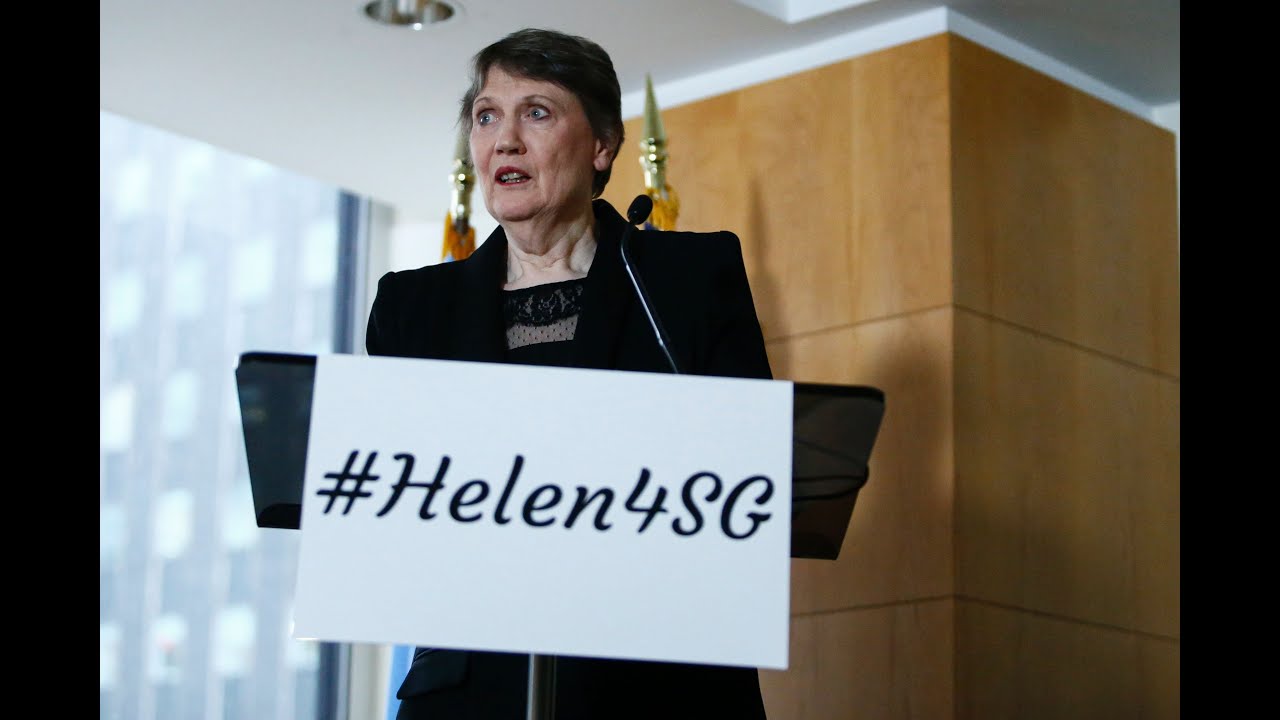 Former New Zealand PM Helen Clark wants to be next UN chief - YouTube