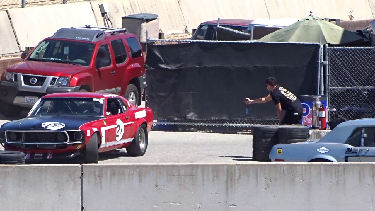 Trans Am pits and start - YouTube