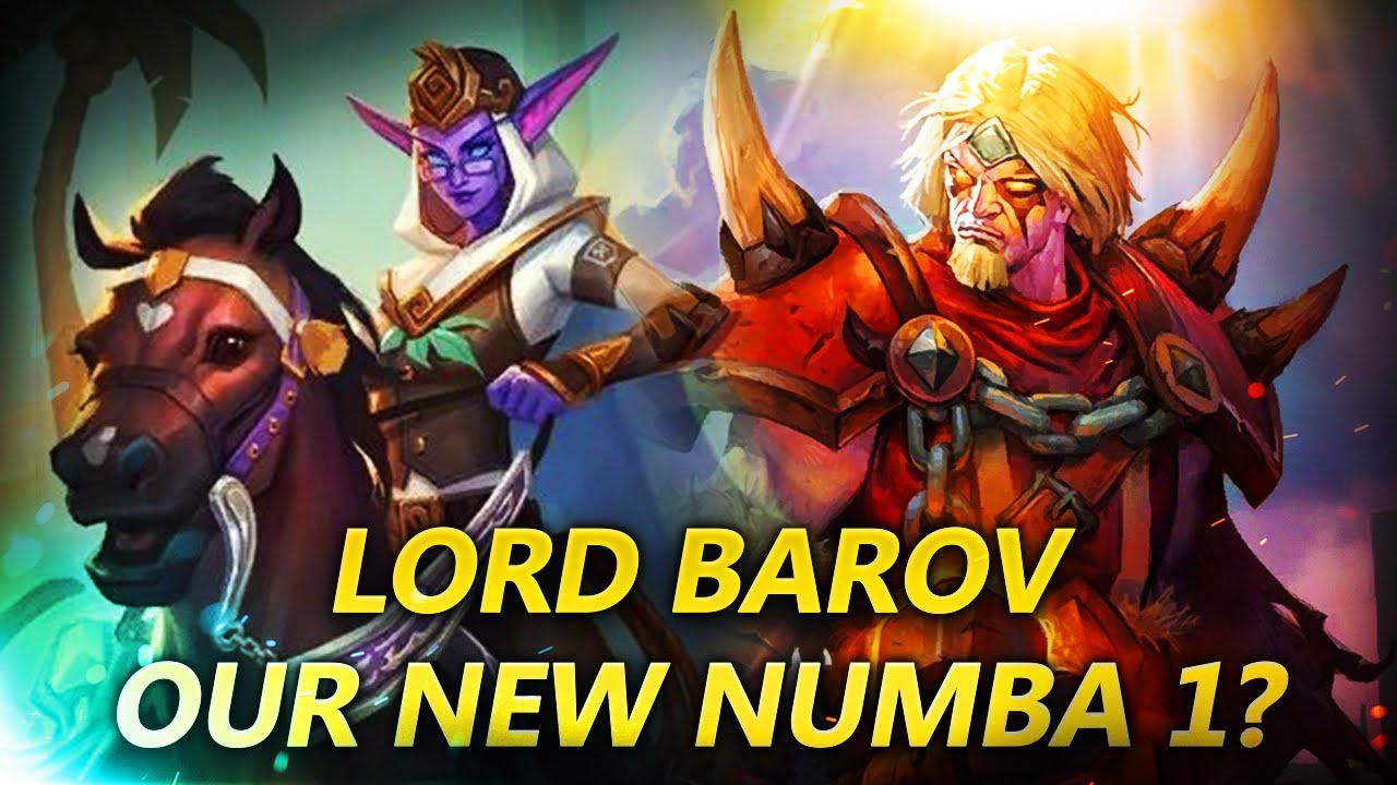 Barov Is Back! (And Arguably The Best Hero Now) - YouTube
