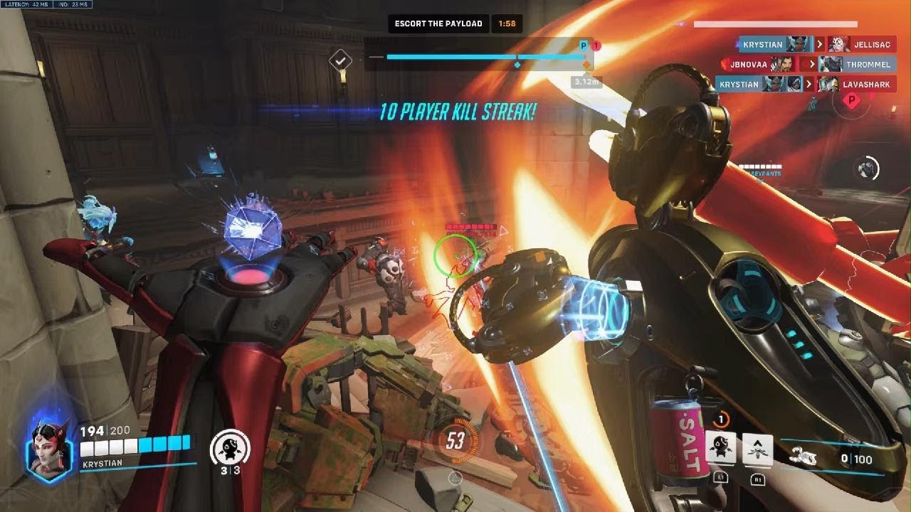 Overwatch 2: It was like being behind a waterfall... - YouTube