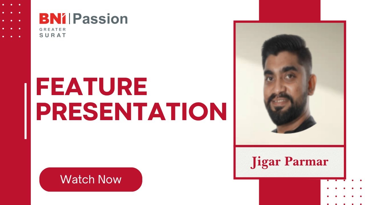 Feature Presentation by Jigar Parmar - YouTube