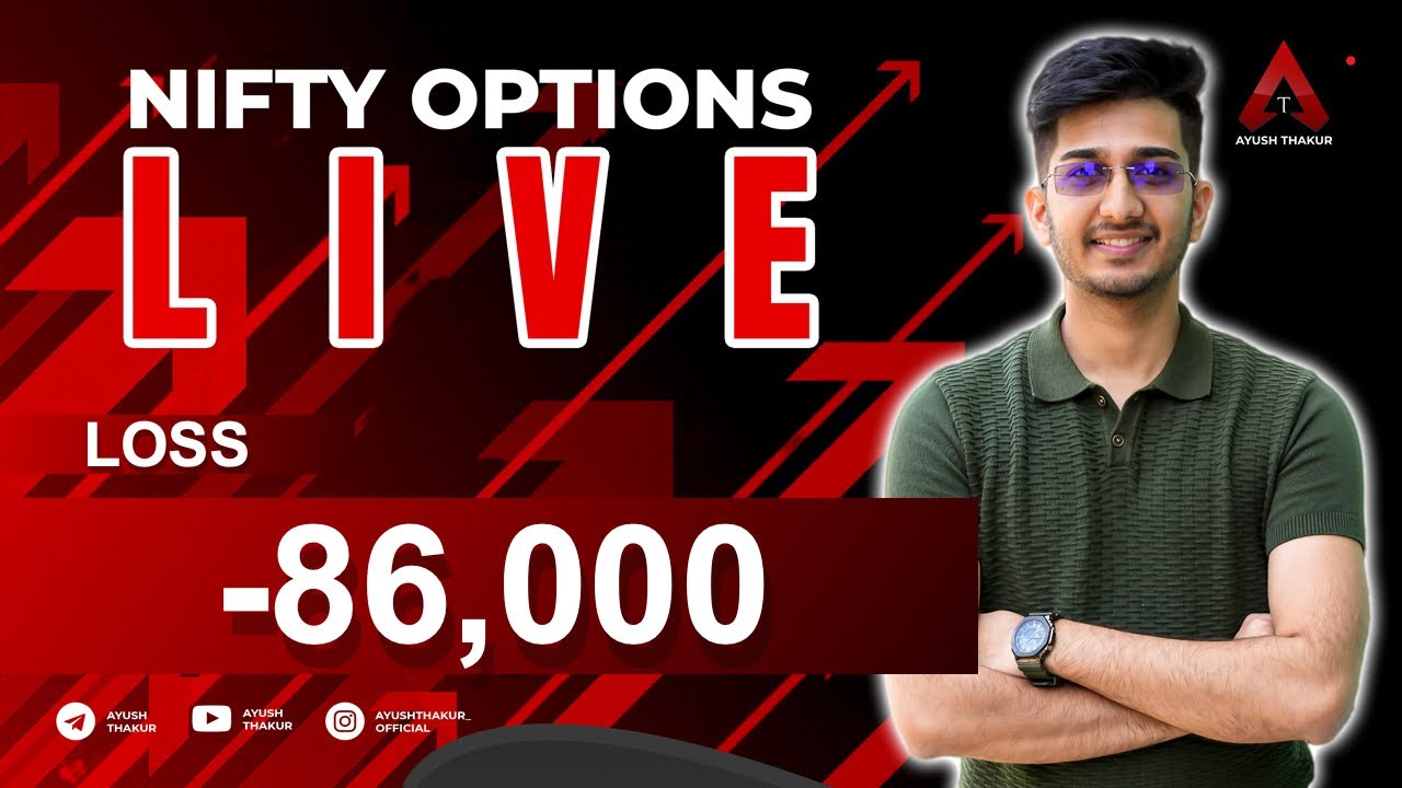 NIFTY OPTIONS TRADING | LOSS -86,000 - YouTube