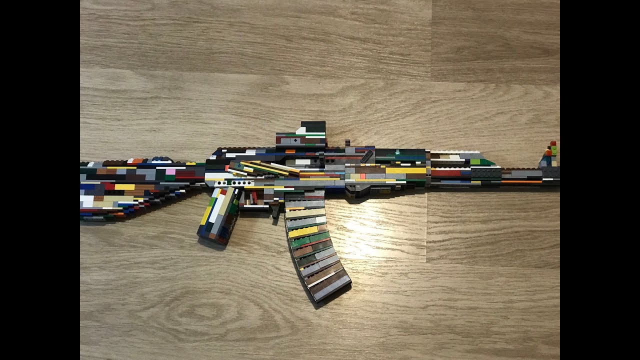 Lego ak-47 (check desc.) - YouTube