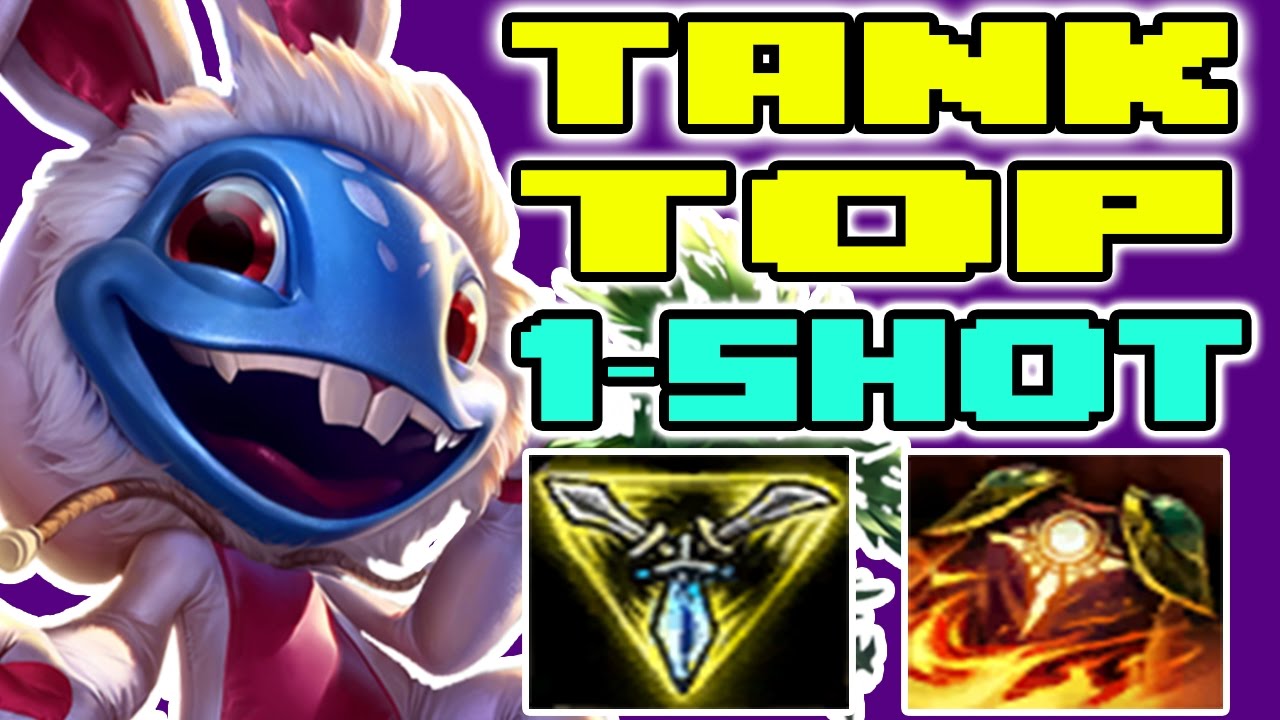 FIZZ ONE SHOT | Tank Top Lane | Fizz vs Riven | League of Legends 7.5 ...