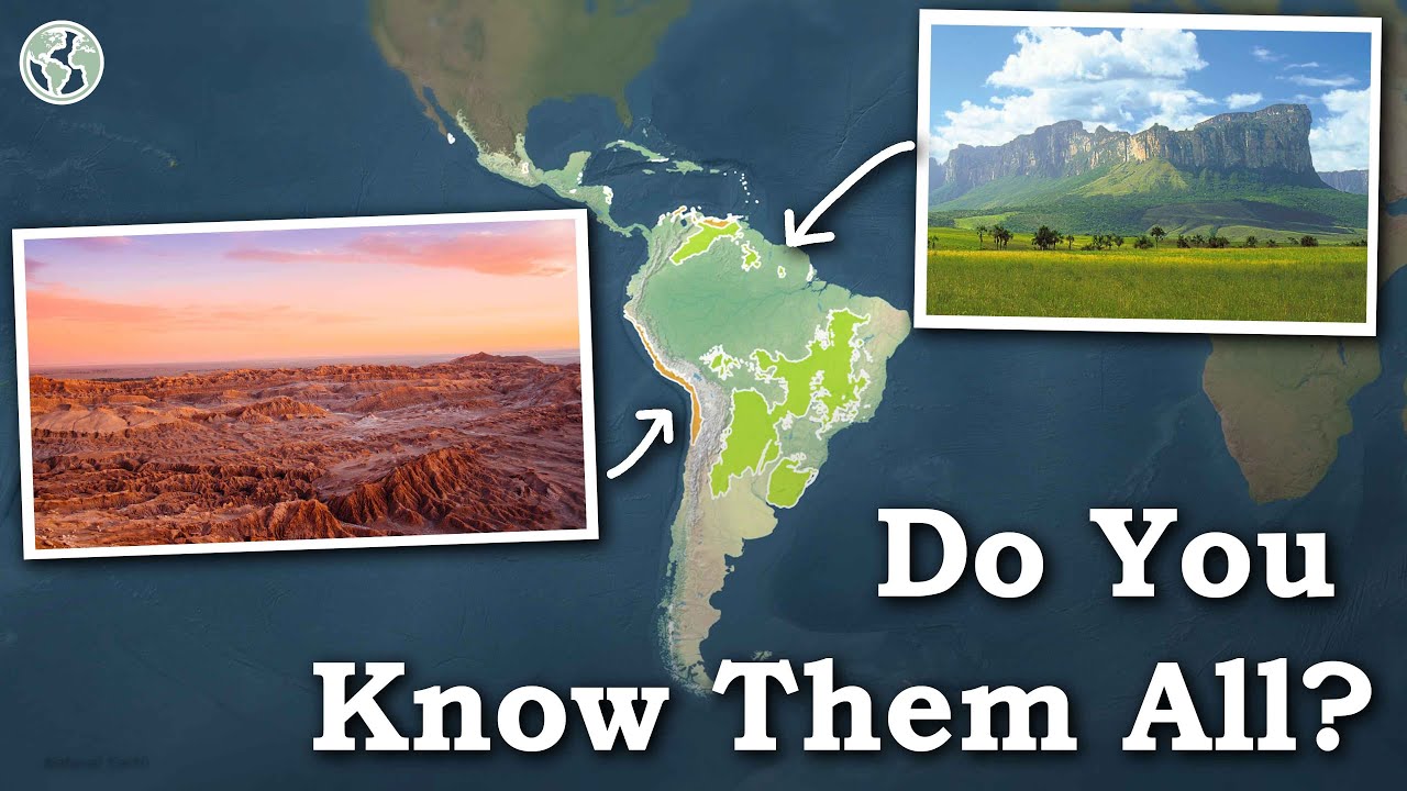 What are the Biomes of South America? - YouTube