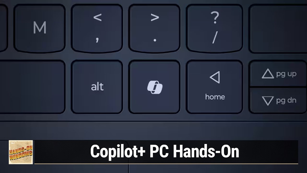 Copilot+ PC Hands-On - AI PCs Start to Roll Out - YouTube