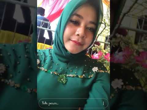 Instagram live tante cantik lagi kondangan (Live ig)