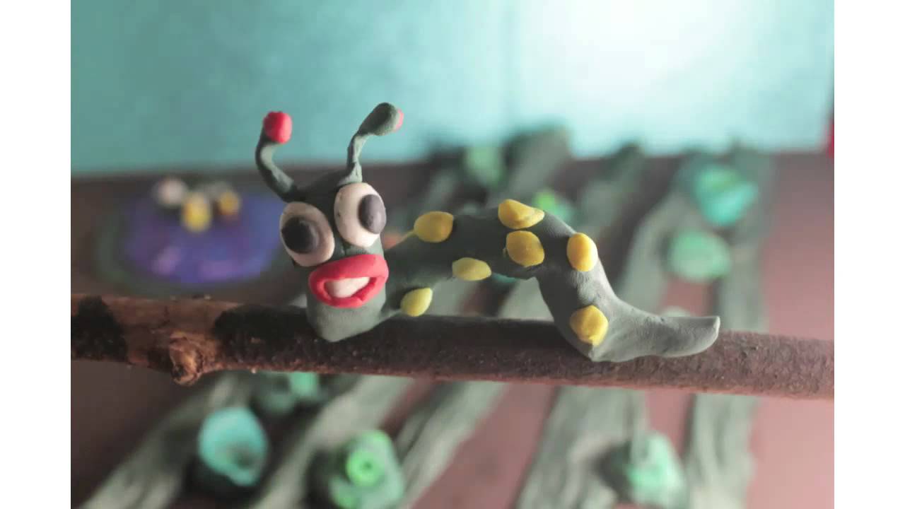 Cecil The Caterpillar Stop Animation - YouTube