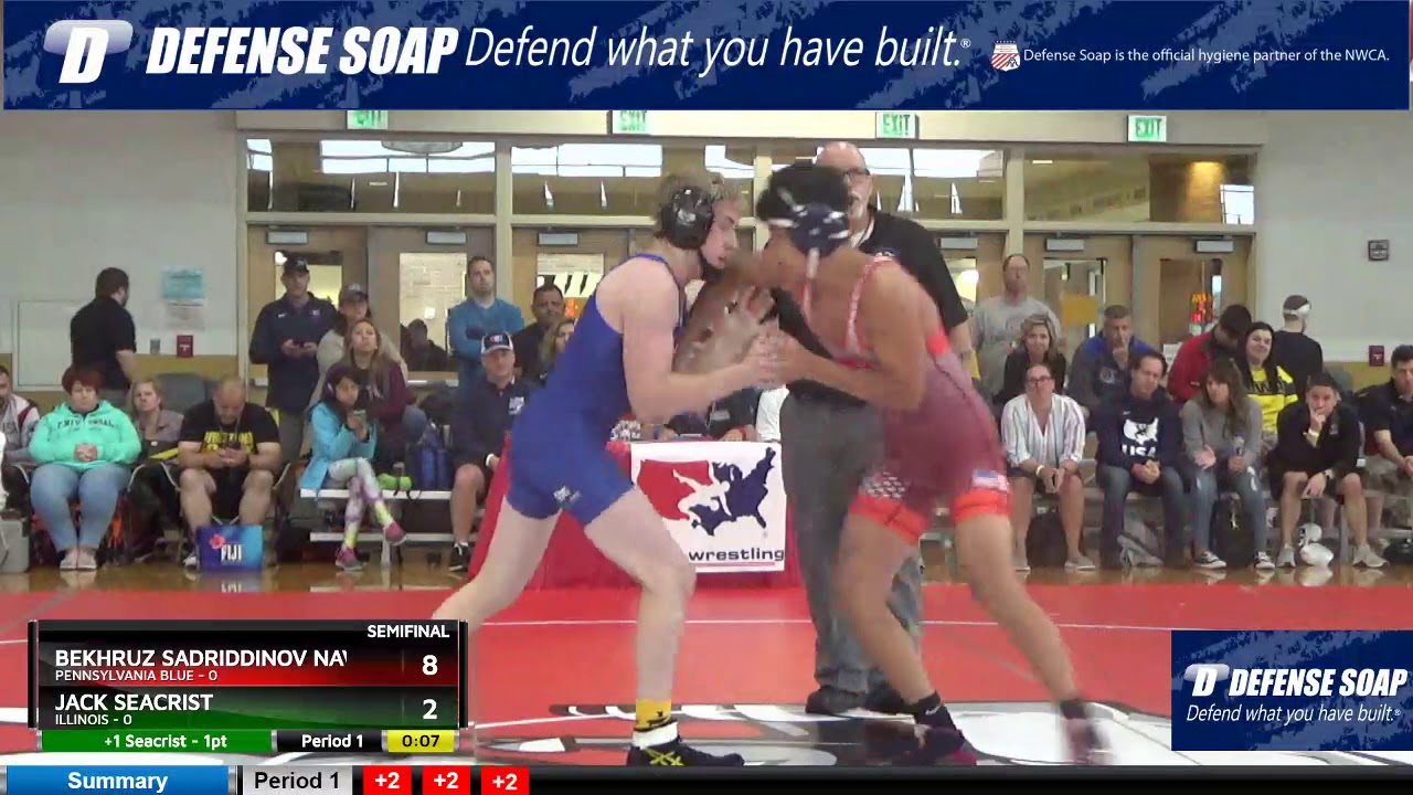 Mat 3 136 Bekhruz Sadriddinov Navruzov Pennsylvania Blue Vs Jack ...