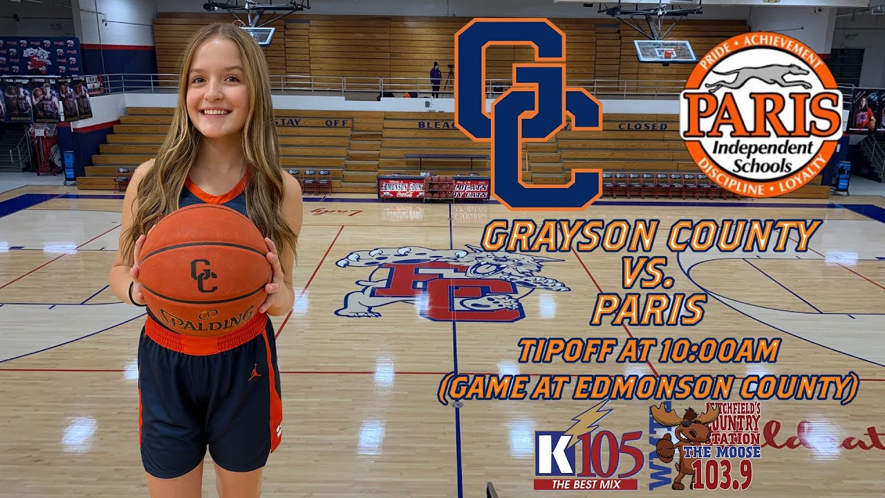 Grayson County Lady Cougar Basketball vs. Paris (Caveland Classic ...