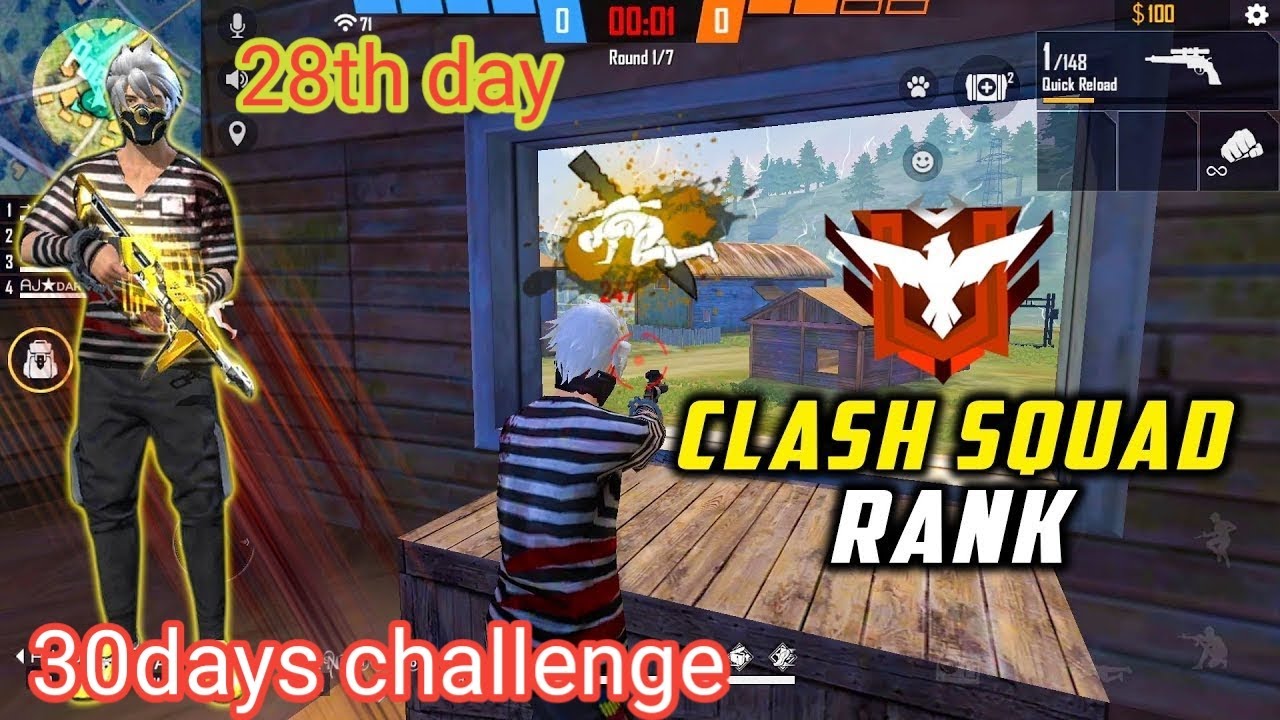 28th day challenge in free fire///30 days challenge in free fire - YouTube