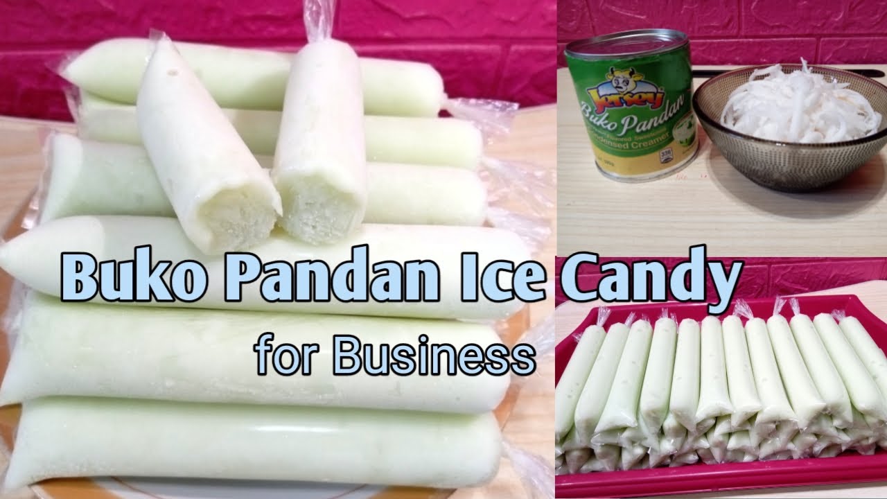How to Make Buko Pandan Ice Candy for Business ngayong 2024 - YouTube