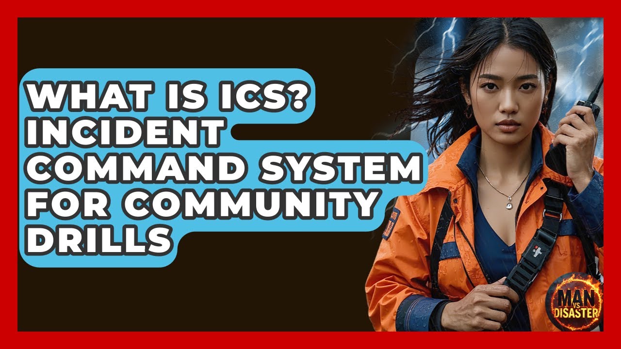 What Is ICS? Incident Command System For Community Drills - Man vs ...