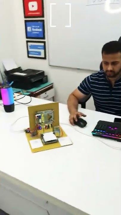 CNC Plotter using Arduino | mini cnc machine #finalyearprojects #arduinoproject - YouTube