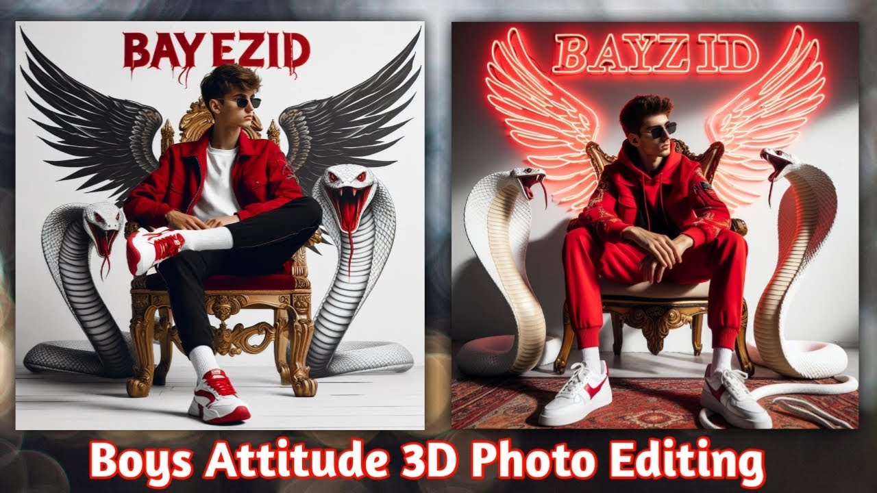 Create 3D Ai Attitude Boys Image | Viral Photo Editing In Bing Image ...