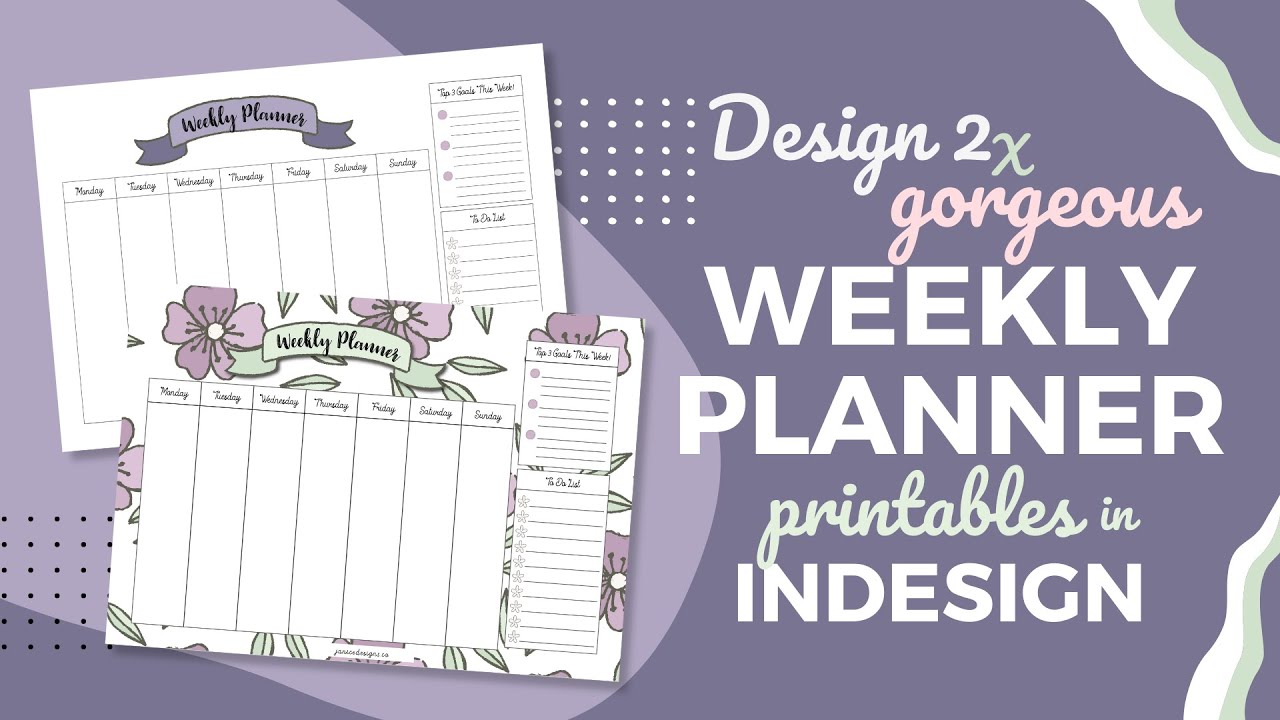 How To Design A Weekly Planner Printable In Indesign The Best how-to-design-a-weekly-planner-printable-in-indesign-the-best