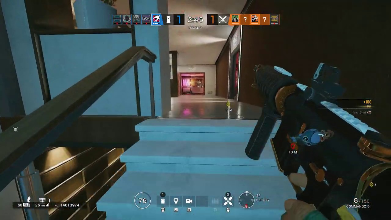 Mozzie - 1v5 clutch - YouTube