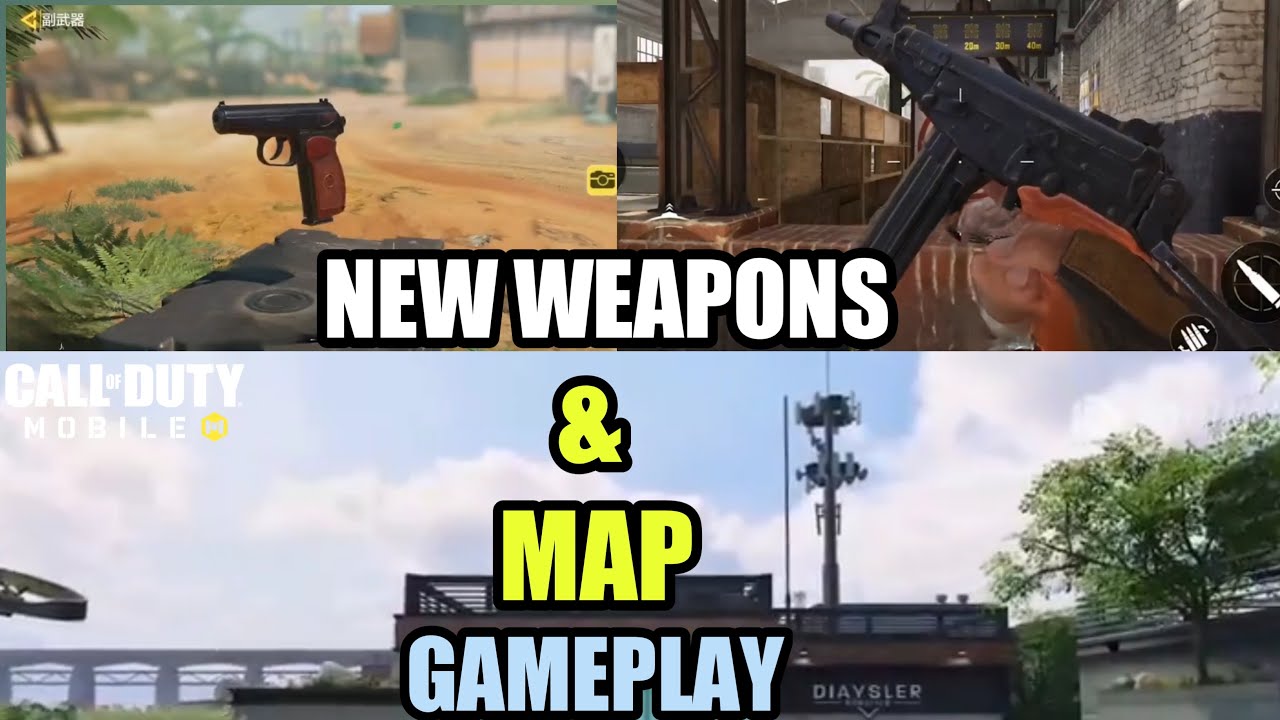 *NEW* Codm Makarov Akimbo, OTs 9 And Arsenal Teaser Gameplay Season 4 ...