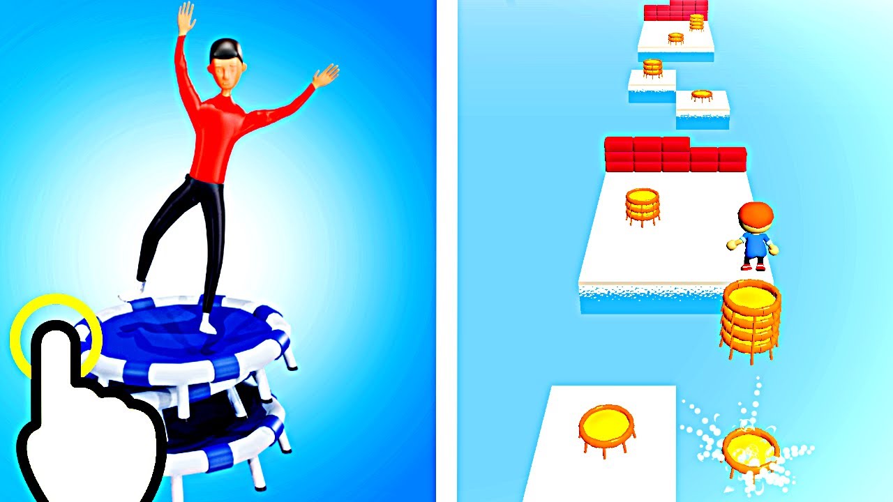 Jumper Guys - Jumper Stickman Run - All Levels iOS Android GamePlay ...