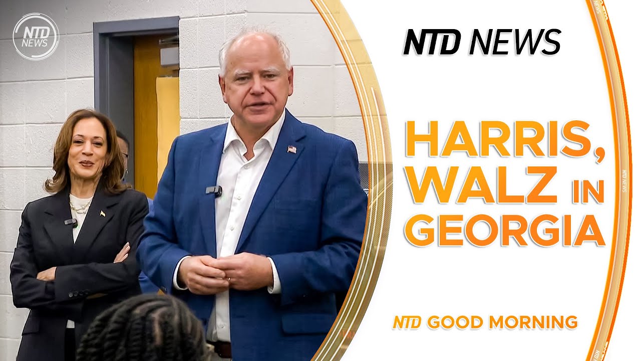 Harris, Walz Target Georgia With Tour and Rally; Updates on FBI Probe ...