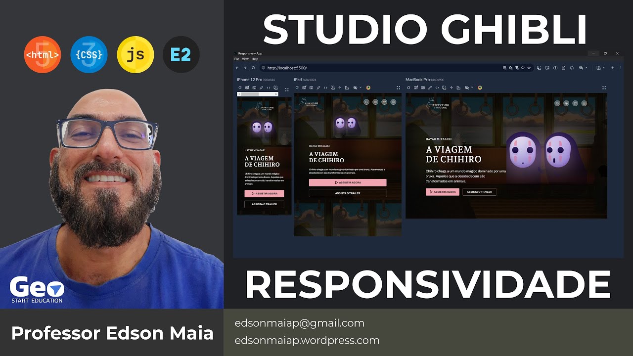 Projeto Completo Studio Ghibli | Desafio 5 CodeLab Responsividade - YouTube