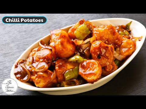 Crispy Chilli Potato Recipe | Restaurant Style Indo-Chinese Aloo Chilli ...
