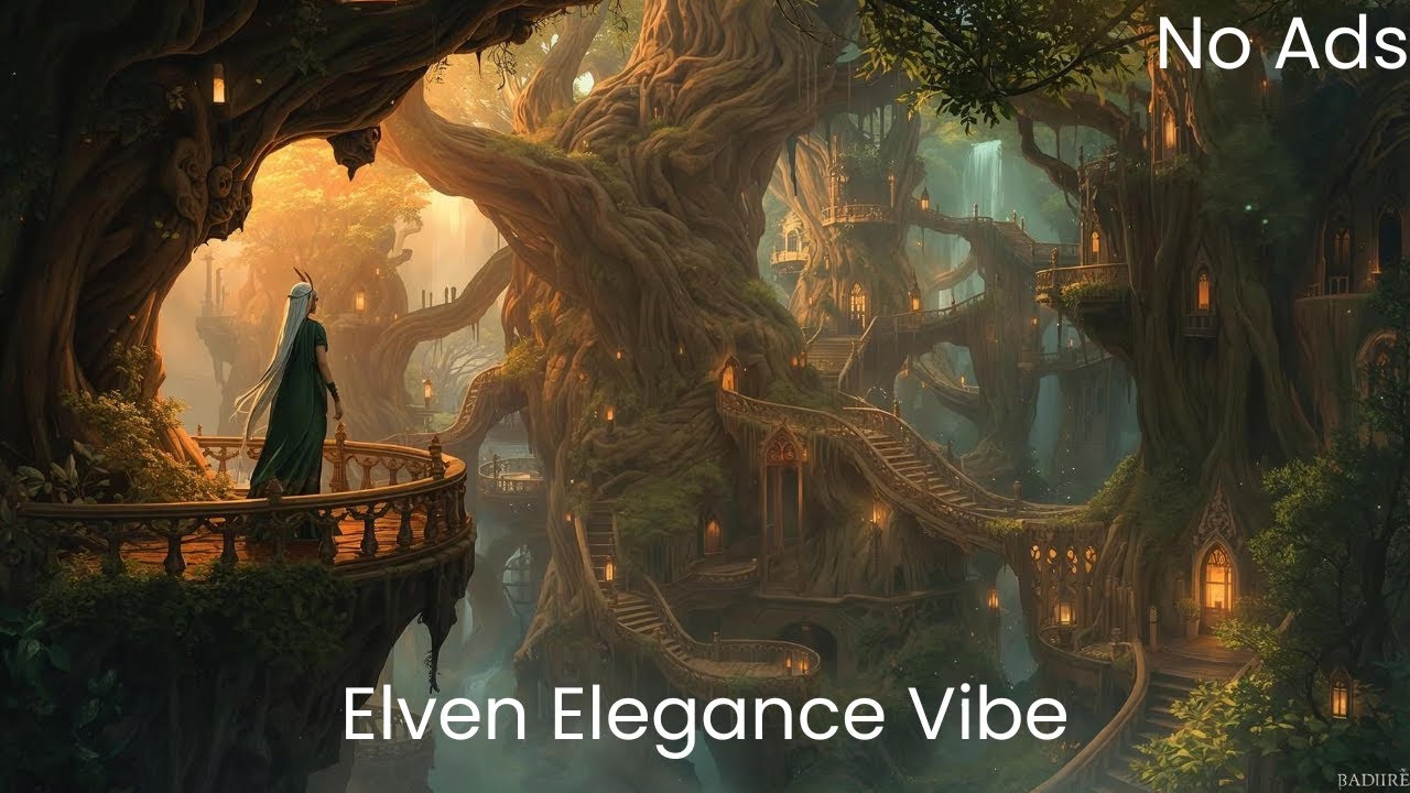 Elven Elegance 🌿 Timeless Fantasy Music for Study, Sleep & Relaxation ...