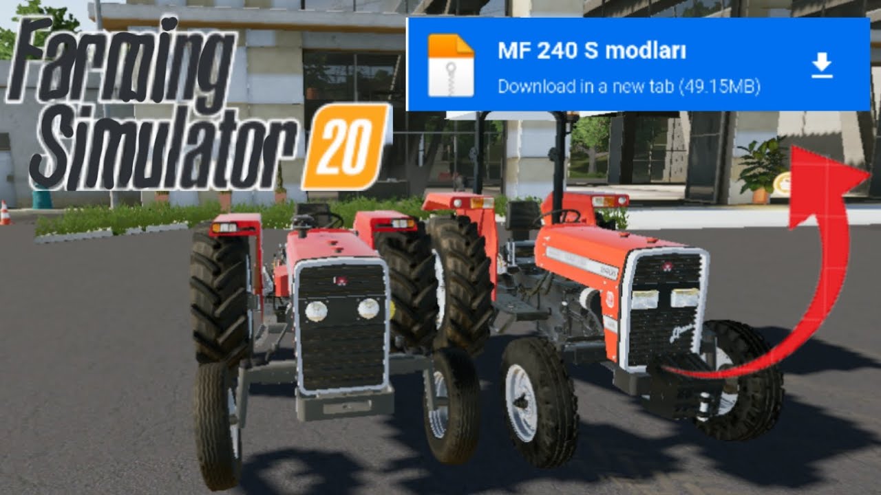 Fs20 Efsane Massey Ferguson 240 S modları | LİNK AÇIKLAMADA ⤵️ - YouTube