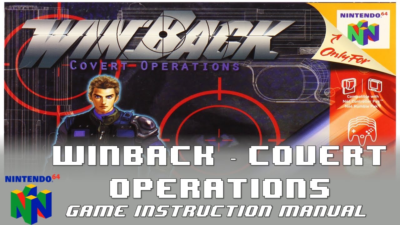 [N64 Manual] WinBack - Covert Operations (USA) - Nintendo 64 Game ...