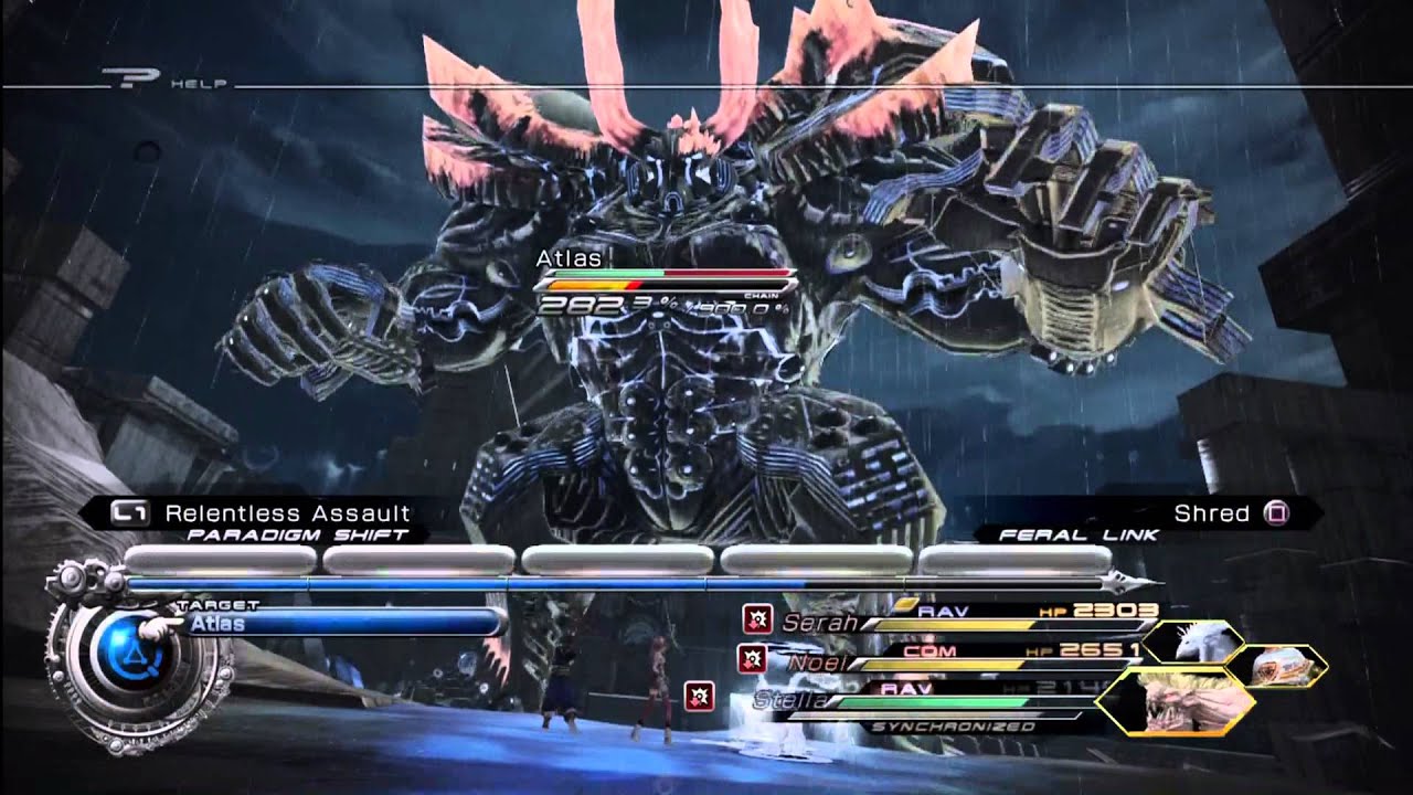 FFXIII-2 - Atlas (Full strength) - YouTube