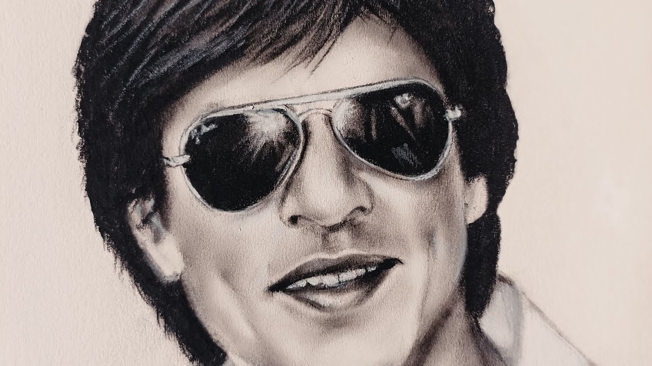 How to Draw Shah Rukh khan | Pencil Drawing | Portrait - YouTube