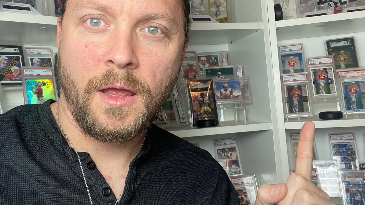I just bought my lowest serial numbered Tom Brady Rookie card! - YouTube