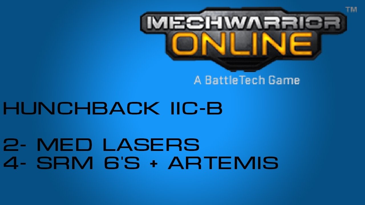 MechWarrior Online Hunchback IIC B Tactical Review - YouTube