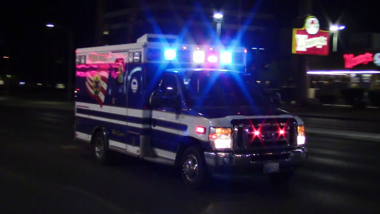 (Las Vegas) Private Ambulances Code 3 - YouTube