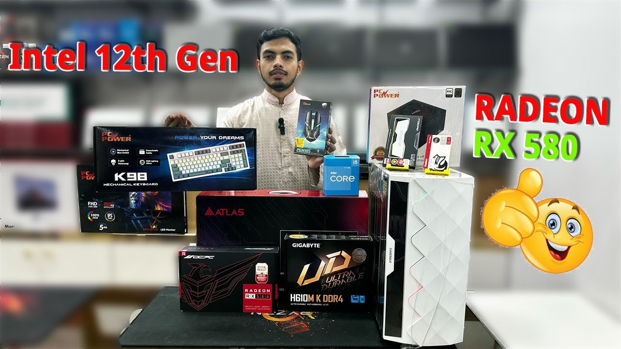 Intel 12th gen PC 🔥with Dedicated Graphics Card 8GB || Best Computer ...
