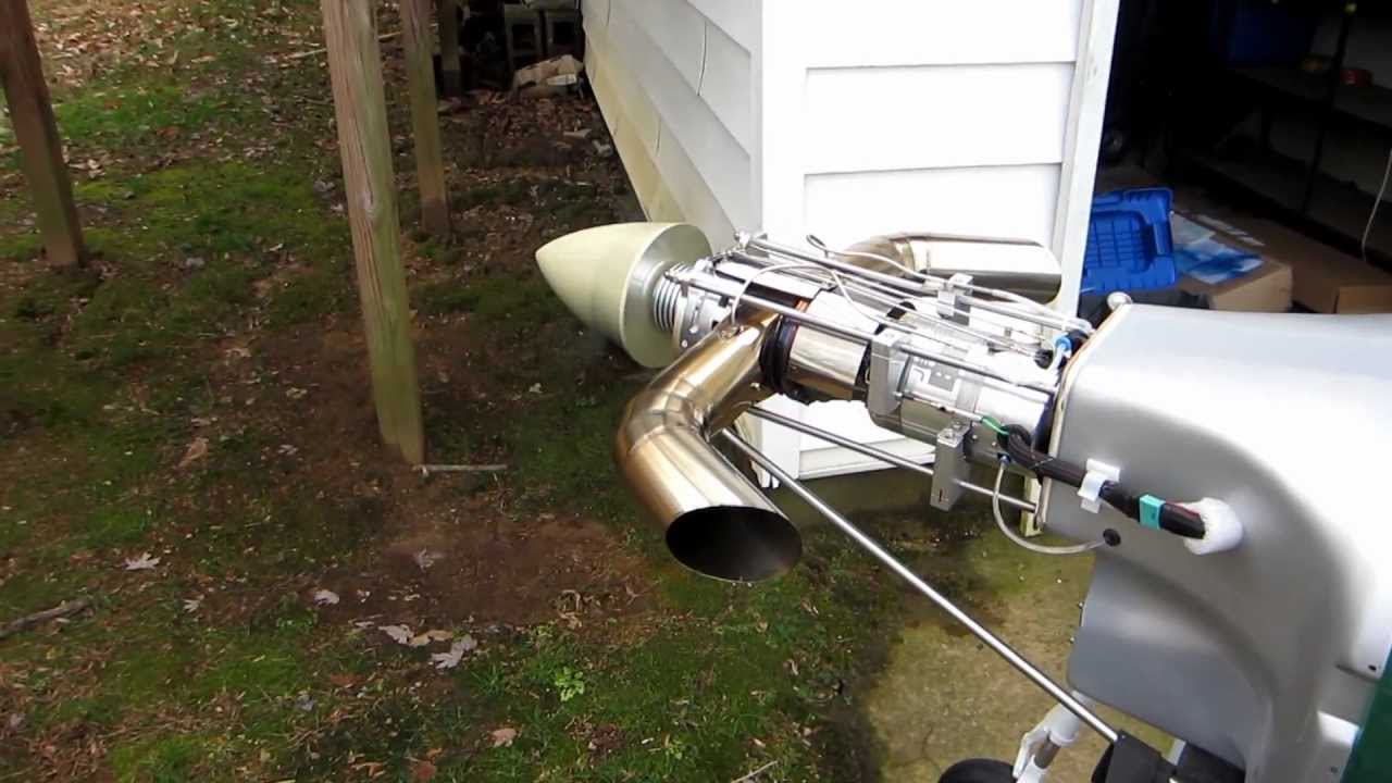 Jet Central Turbo Prop new engine mount - YouTube